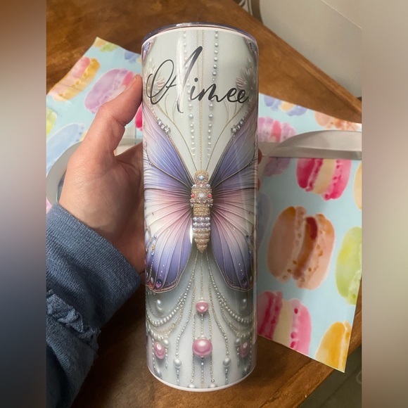 Kitchen | Boujie Butterfly Tumbler | Poshmark